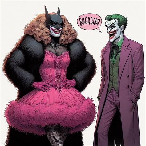 Batman As The Jokers Female Escort By Zampe009 On Deviantart
