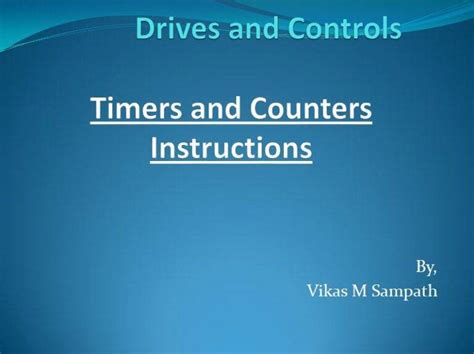 plc timers and counters instructions aquaenergy expo knowledge hub