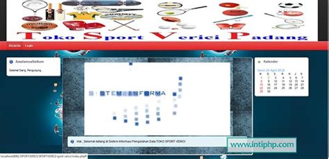 Sistem Informasi Pengolahan Data Produk Pada Toko Dengan Php Mysql