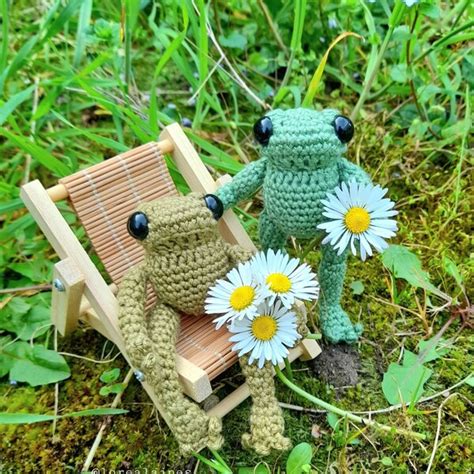 Cute Frog Crochet Pattern Pdf Amigurumi Frog Crochet Pattern Tiny