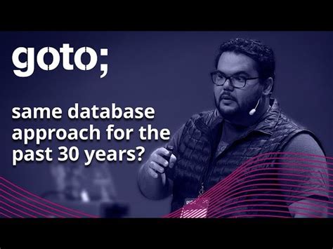 Goto Conferences Talk The Hidden Costs Of Poor Database Access From