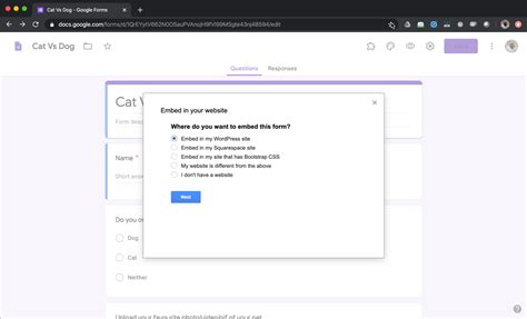 How To Embed Google Forms In WordPress