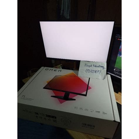 Hp Omen Inch Fhd Gaming Monitor Shopee Thailand