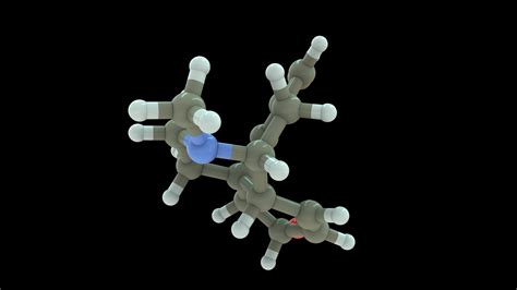 3d Morphine Structure Model Turbosquid 2220456