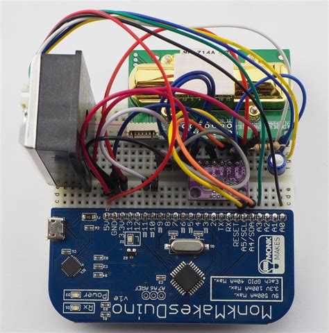 Dr Monks Diy Electronics Blog Arduino Air Quality Monitor