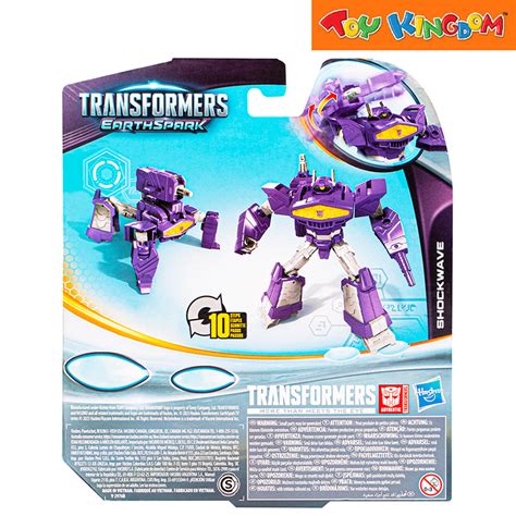 Transformers Earthspark Warrior Shockwave Toy Kingdom