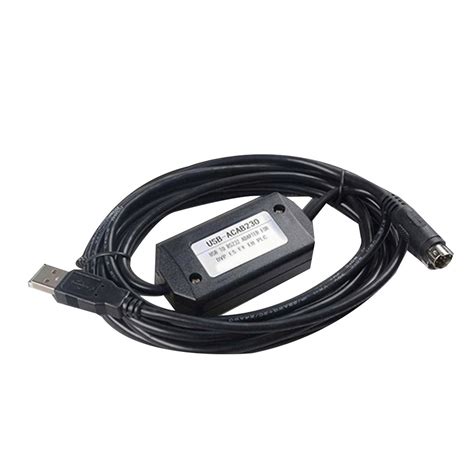 USBACAB230 For PLC Programming Cable EX ES EH EN Series Cable USB ACAB230 PLC USB2 0 To RS232