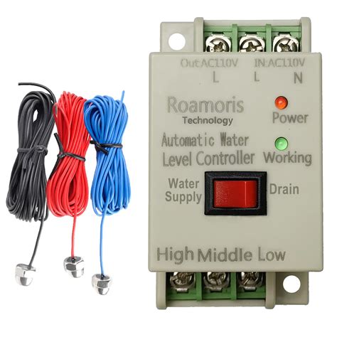 Buy Roamoris Sump Pump Switch Control Automatic Water Level Controller Spply And Drain Mode With