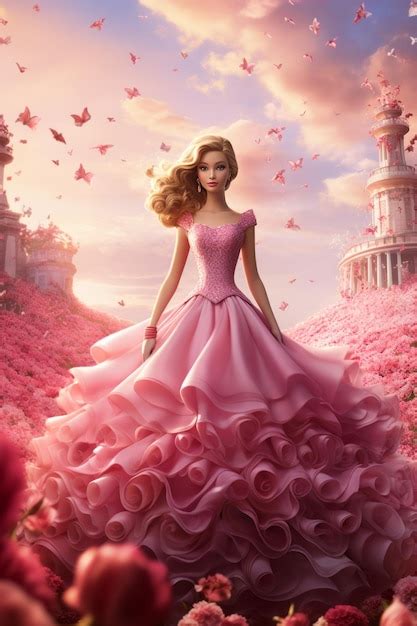 Premium Ai Image The Princess Of The Pink Princess