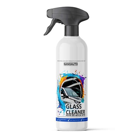 Nanoauto Glass Cleaner Glass Cleaning Liquid Districhemeu
