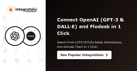 How To Integrate Openai Gpt 3 And Dall·e And Flodesk 1 Click ️ Integration