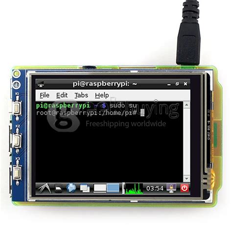Inch Resistive Touch Screen TFT LCD Designed For RPi B