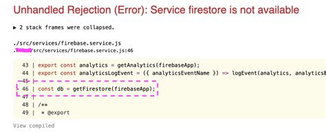 Bug Firebase Firestore Stopped Working Since 4033 · Issue 9943 · Umijsumi · Github