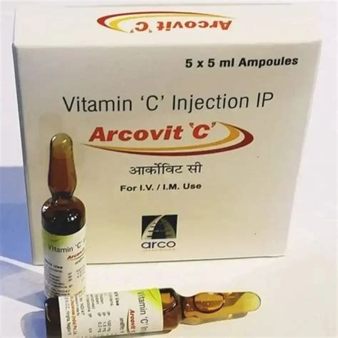 5ml Arcovit Vitamin C Injection 100mg At ₹ 100 Box In Nagpur Id