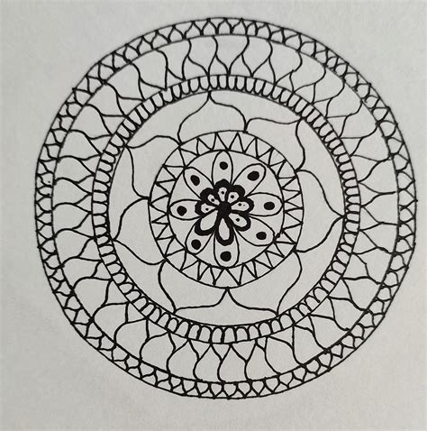 Flower Blossom Drawing By Ashima Sethi Fine Art America