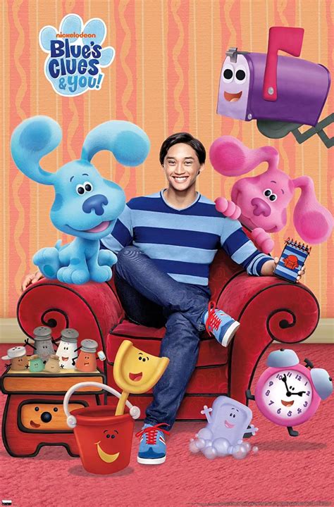 Blues Clues Cartoon Season Blues Clues Poster Blues Clues Image