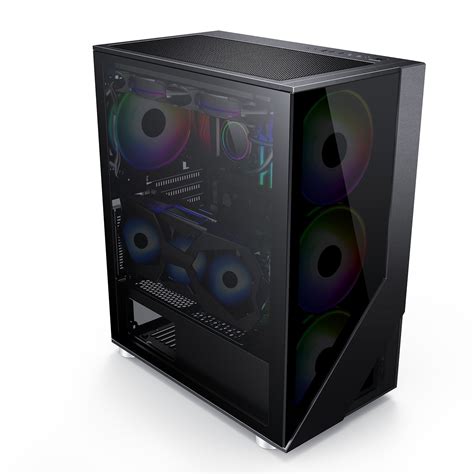 Tempered Glass Gaming Case Vertical GPU Gaming Case PC Case Hot