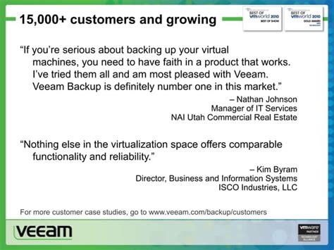 Veeam Backup And Replication Pptx Operating Systems Computer Software And Applications
