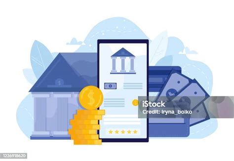 Illustration De Linterface Utilisateur De Gestion Bancaire Et