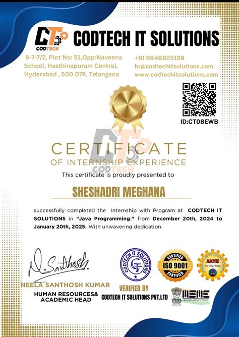 Im Excited To Share That I Have Successfully Completed Java