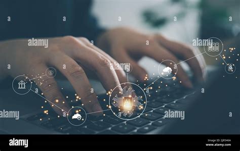 Ai Chip And New Technology Bigdata And Business Design Concept With