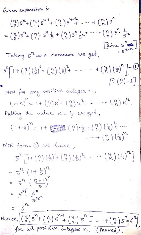 Proof Using Multinomial Coefficients Verification Mathematics Stack