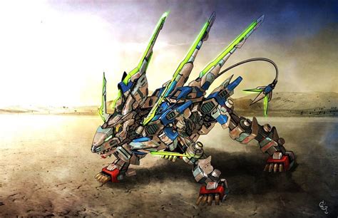 Liger Zero Zoids And 1 More Drawn By Chromegear Danbooru