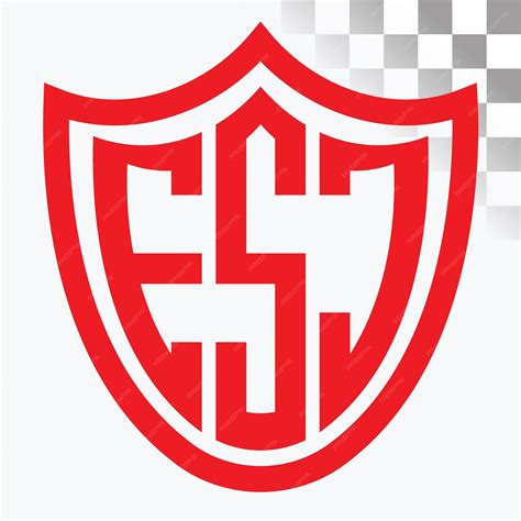 Premium Vector Esj Letter Logo Design