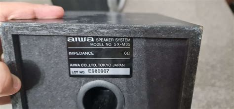 Boxe Aiwa SX M85 Pubela ELFORUM Forumul Electronistilor