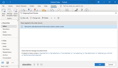 Check Outlook Emails Before Sending Them Outgoing Email Checker