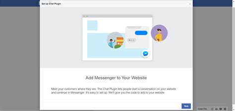 how to add facebook messenger to wordpress and html etc website