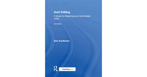 avid editing avid editing 6th edition [book]