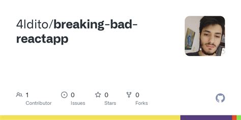 Github 4lditobreaking Bad Reactapp
