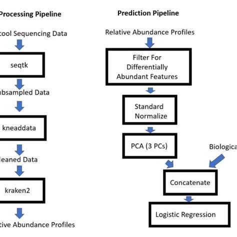 overview of data processing and prediction workflow left data