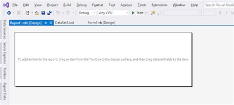 Vbnet Displaying Mysql Data On Rdlc Report