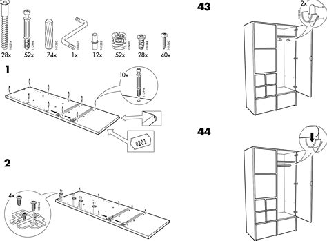 Handleiding Ikea Rakke Kast Pagina 4 Van 12 Nederlands Duits Engels Frans Italiaans