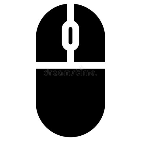 Cursor Pointer Mouse Cursor Pointer In Black Click Symbol Stock