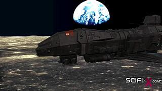 Space Cartoons Interstellar Heat Cosmic Lust