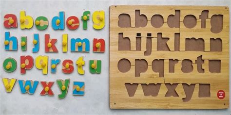 Wooden Brown Base Small Consonants Educational Puzzle At Rs 80 Piece In New Delhi