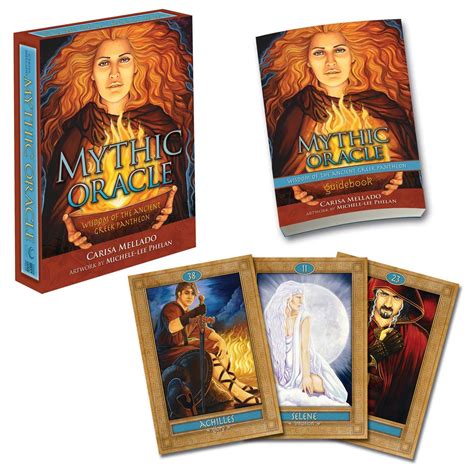 Mythic Oracle Wisdom Of The Ancient Greek Pantheon Mellado Carisa