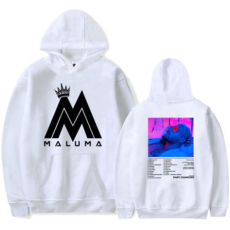 Maluma Medallo En El Mapa 2025 Tour Merch Hoodie Long Sleeve Men Women Vintage Fashion Hip Hop