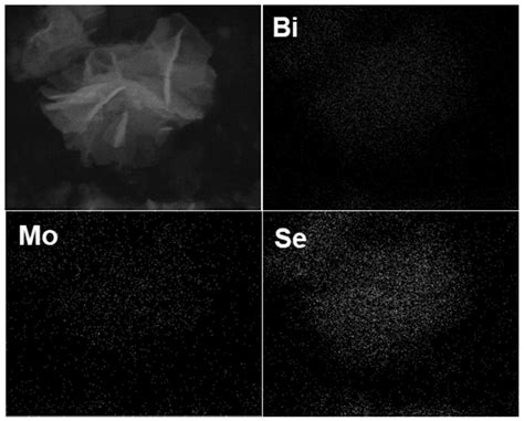 Preparation Method And Application Of Bismuth Selenidemolybdenum