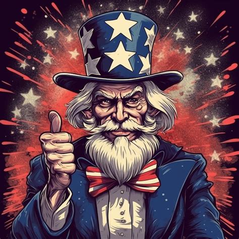 Premium Ai Image Uncle Sam
