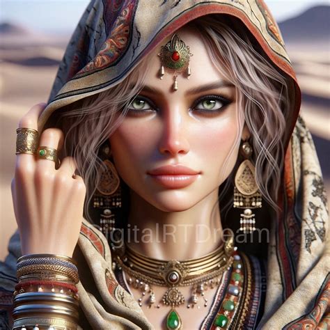 Arabian Princess High Resolution Digital Download Print Wall Art Home Decor Art Image