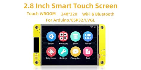 Esp Development Board Inch Touch Screen Esp Wroom Wifi Bluetooth Optional Case Lcd