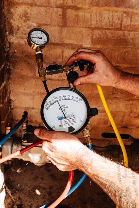 Water Pressure Testing Plumber Near You