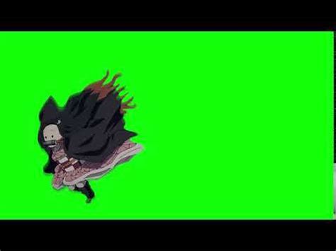 Kimetsu No Yaiba Small Nezuko Running All Scenes Green Screen Green Screen Memes