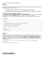 ACTIVITY SQL CODING PRACTICE Docx ACTIVITY SQL CODING PRACTICE
