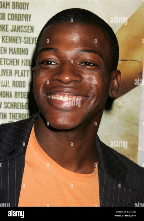 Jul 23 2007 New York Ny Usa Actor Cedric Saunders At The New York Premiere Of The Ten
