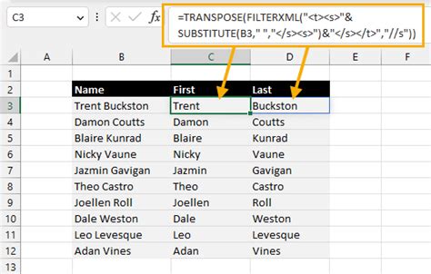 9 Ways To Separate First And Last Names In Microsoft Excel How To Excel